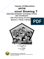 Chapter 1.3 Drawing - Lettering | PDF | Letter Case | Drawing