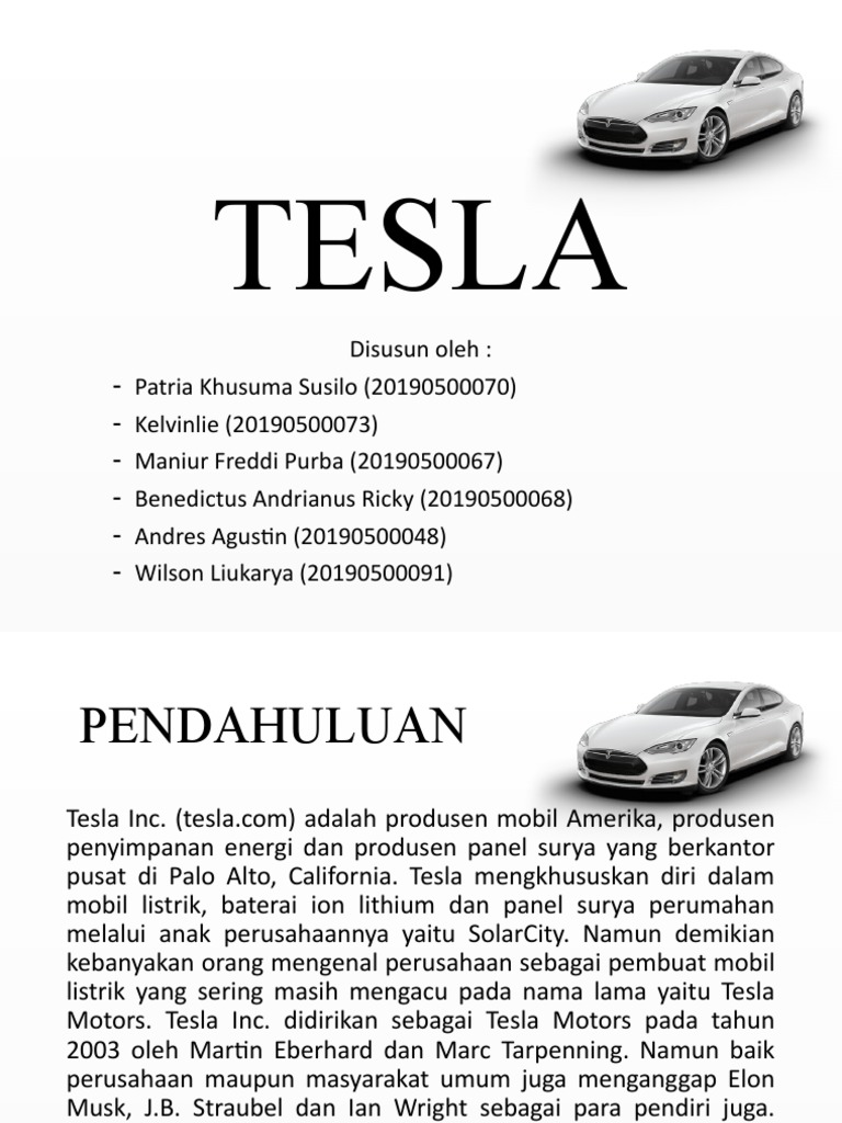 TESLA | PDF