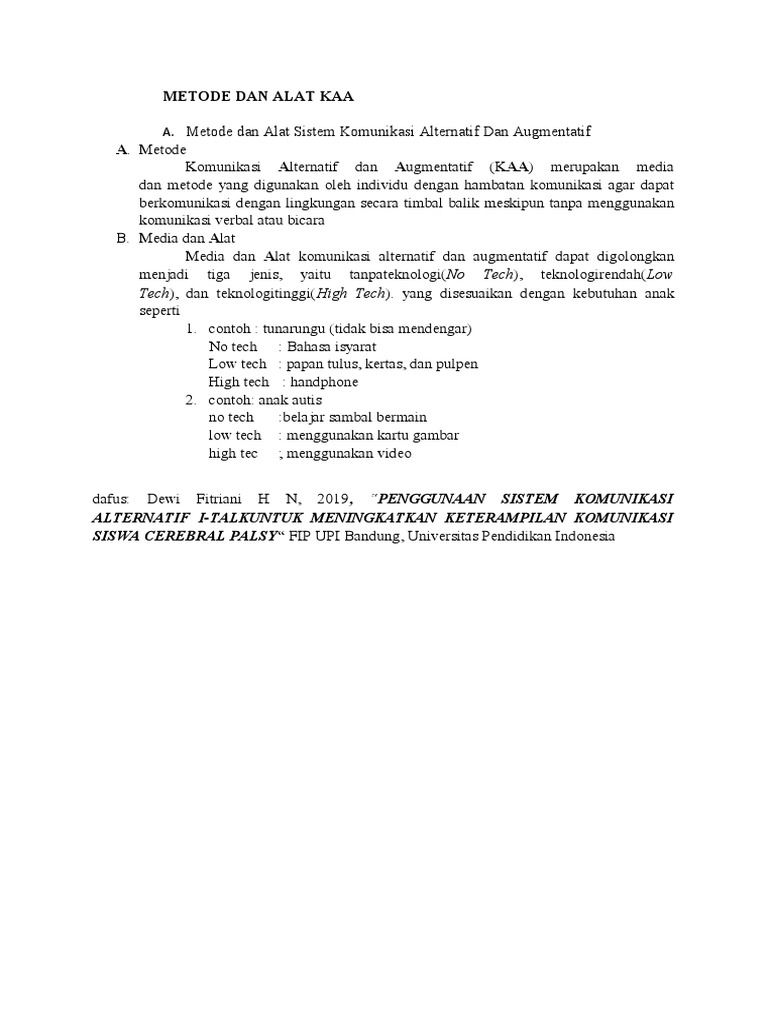 Metode Dan Alat Kaa | PDF | Komputer