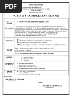 ACR Format for LAC Session Reporting | PDF | Communication | Learning