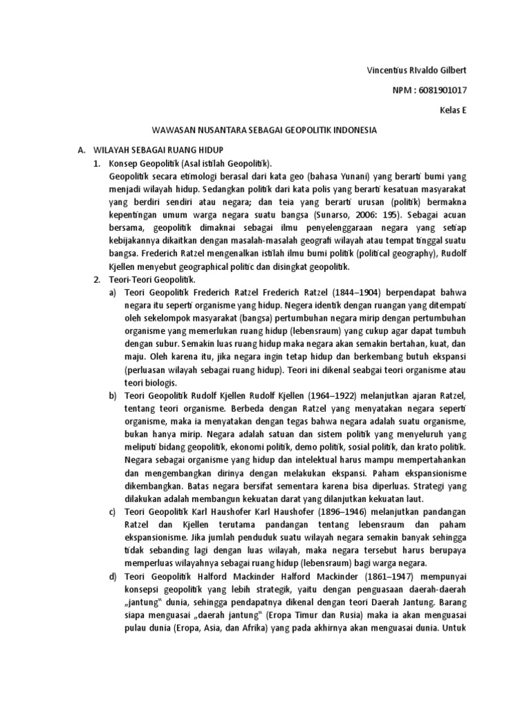 Kelas E - Vincentius RIvaldo Gilbert - 6081901017 - Tugas PKN Bab8 | PDF