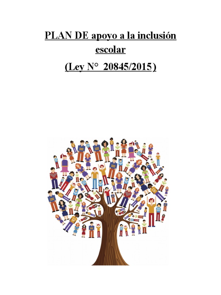 Plande de Inclusion | PDF | Inclusión (Educación) | Aprendizaje