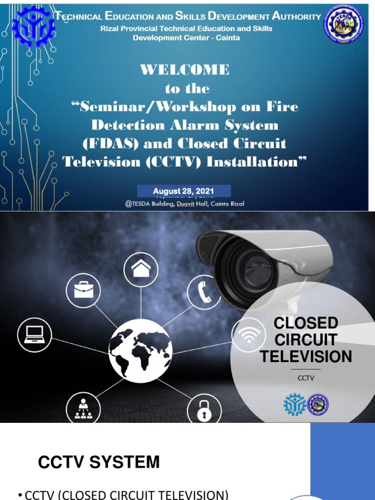 CCTV Presentation | Download Free PDF | Closed Circuit Television ...