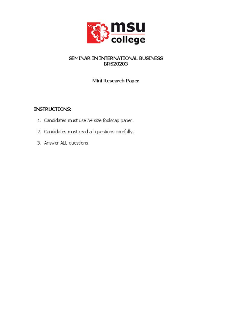 Mini Research Paper - Sept21 | PDF | Digital Marketing | Marketing