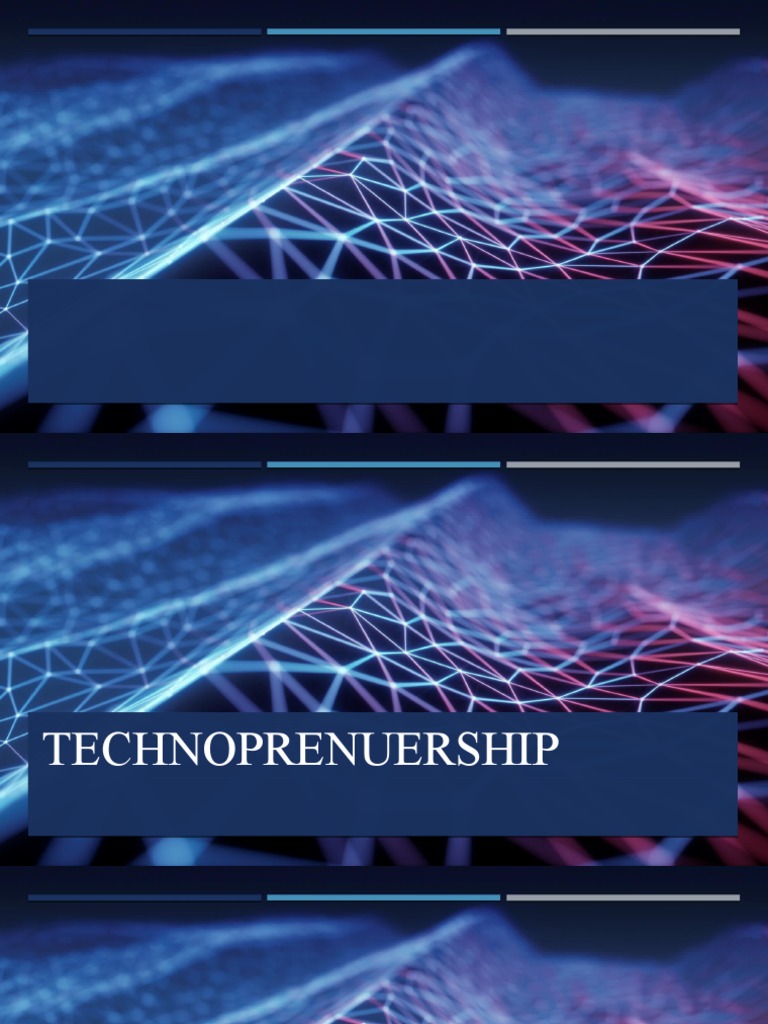 Technopreneurship Business Plan Execution | PDF | Investor | Investing