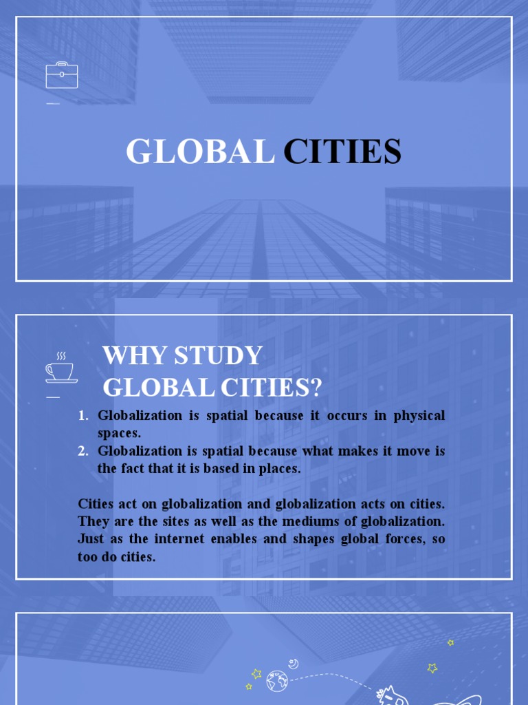 Global Cities: Key Attributes and Challenges | PDF | Globalization ...