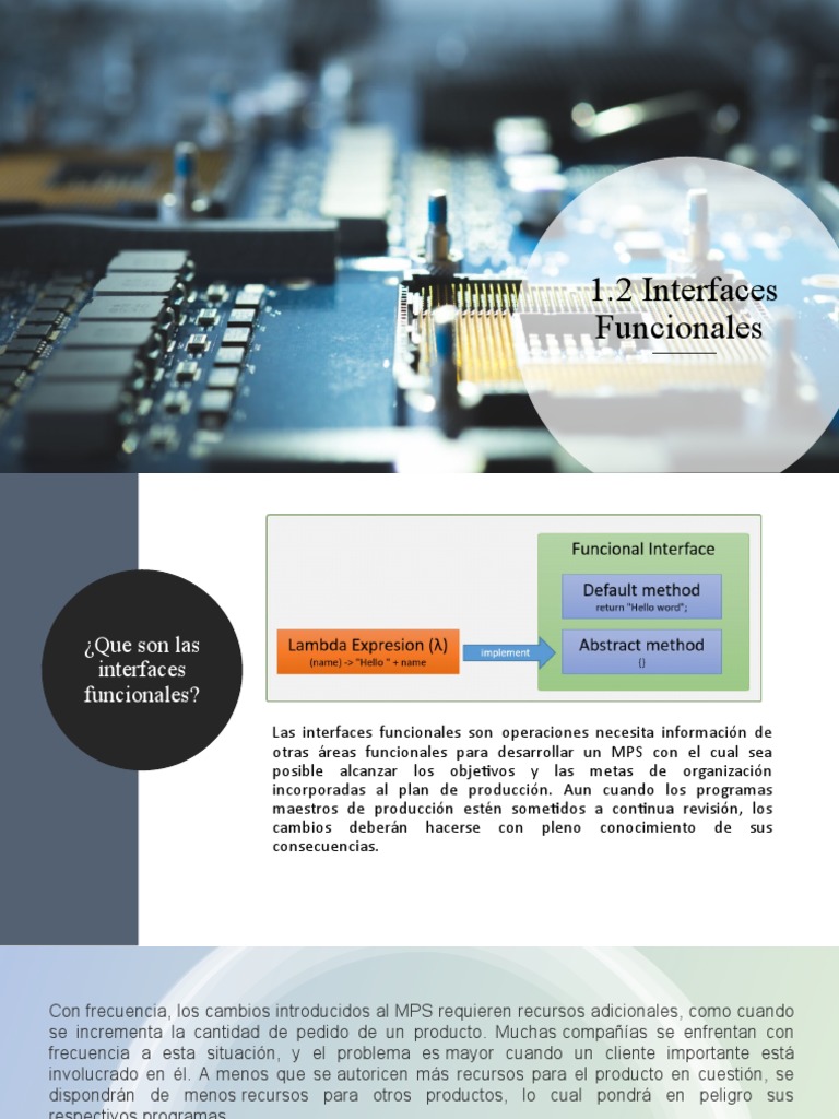 Interfaces Funcionales en MPS | PDF | Marketing | Procesos de negocio