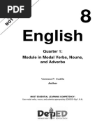 Modal Verbs Detailed Lesson Plan | PDF | Verb | Adverb