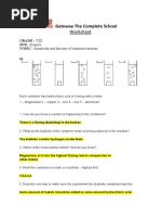 Reactivity Series Worksheet Answers | PDF | Magnesium | Metals