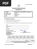 Water Test Report | PDF | Drinking Water | Laboratories