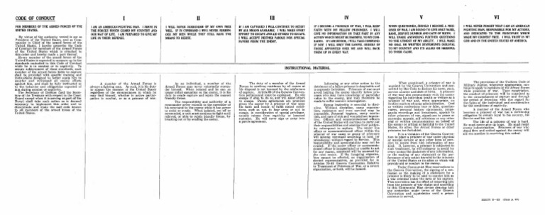 POW Code of Conduct | PDF