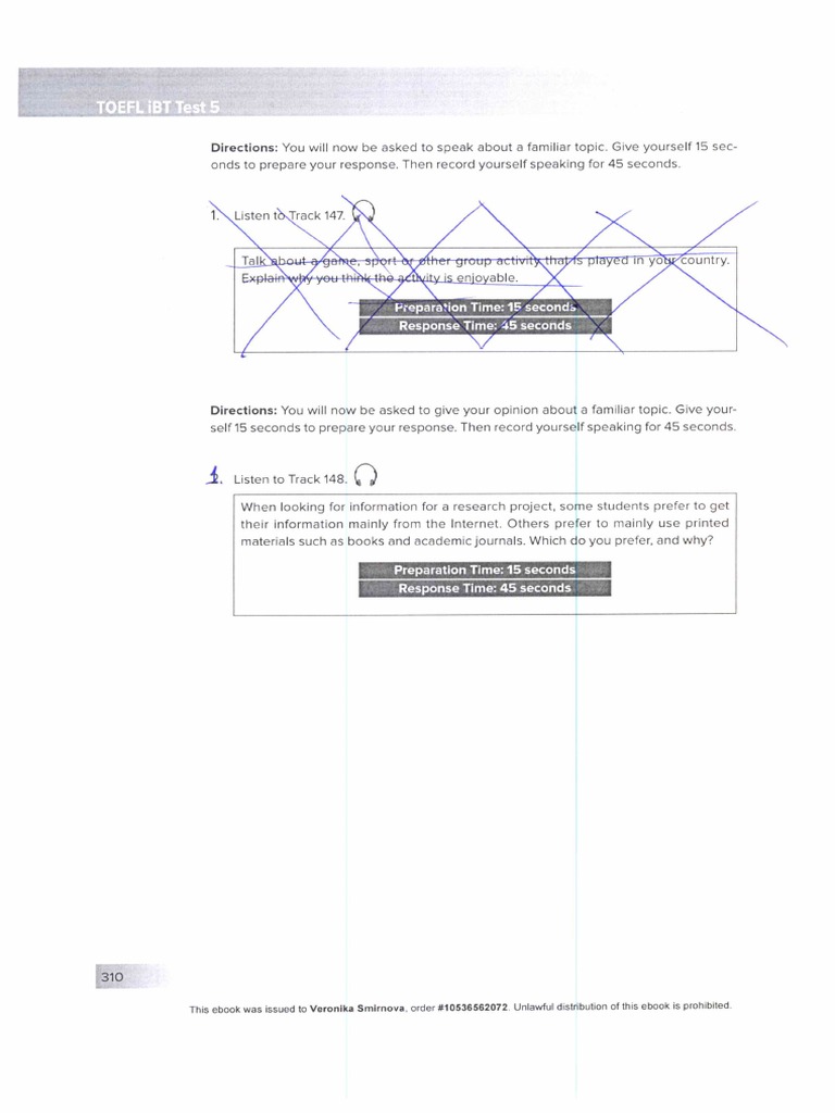 Speaking Final Test | PDF