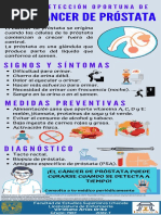 Triptico Cancer de Prostata | PDF | Cancer de prostata | Cáncer