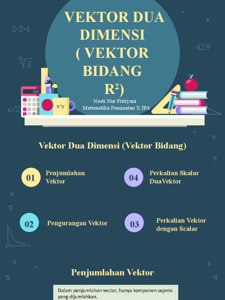 Vektor Dua Dimensi | PDF