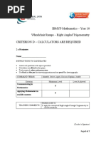 MYP III Math Summative Aassessment IB Criteria B | PDF | Teaching ...