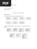 Oracle Academy - Database Design 9 Practice Activities - Answers | PDF | Relational Database ...