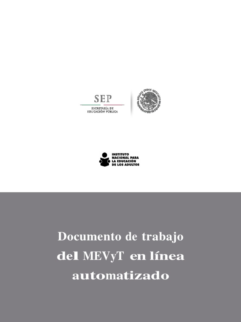 MEVyT en Linea (Guia Completa) | PDF | Internet | Moodle