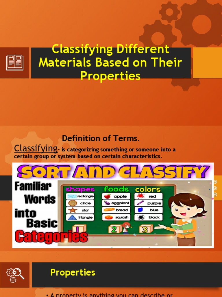 Classifying Different Materials Based On Their Properties | PDF | Buoyancy | Density