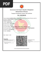 NBR Tin Certificate 436252834961 | PDF