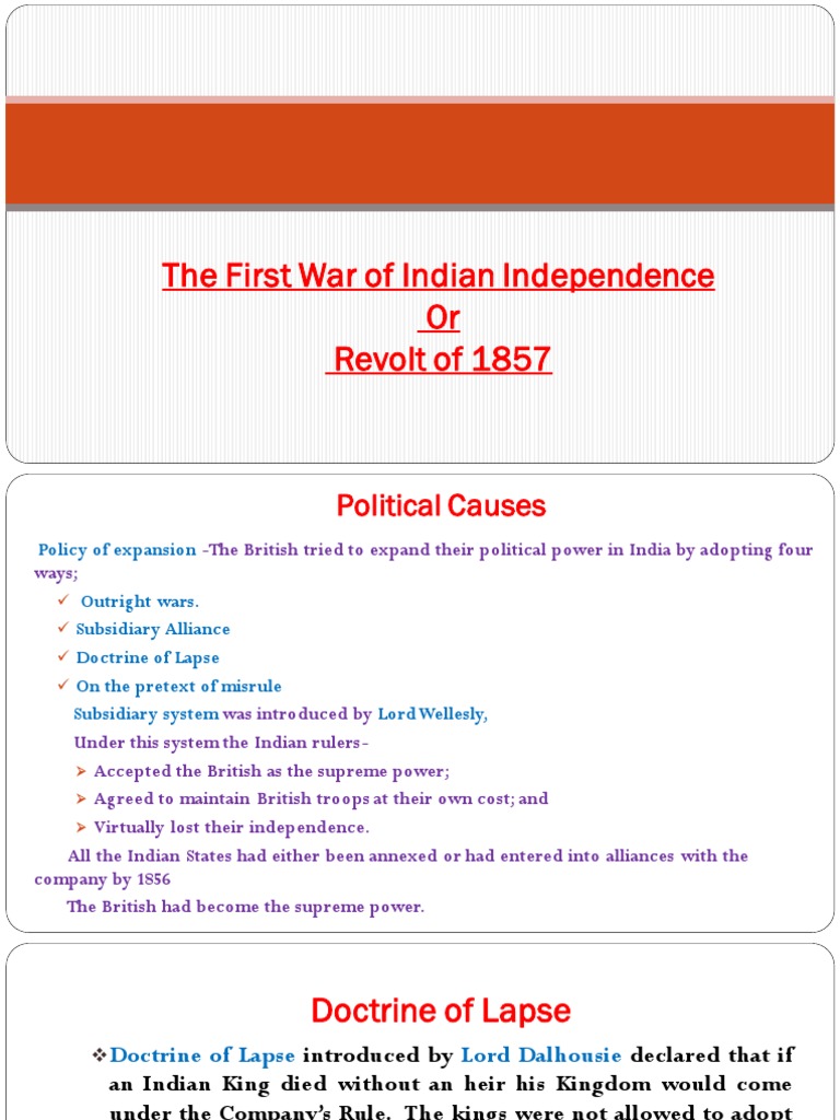 Revolt of 1857 | PDF | British Raj | Indian Rebellion Of 1857