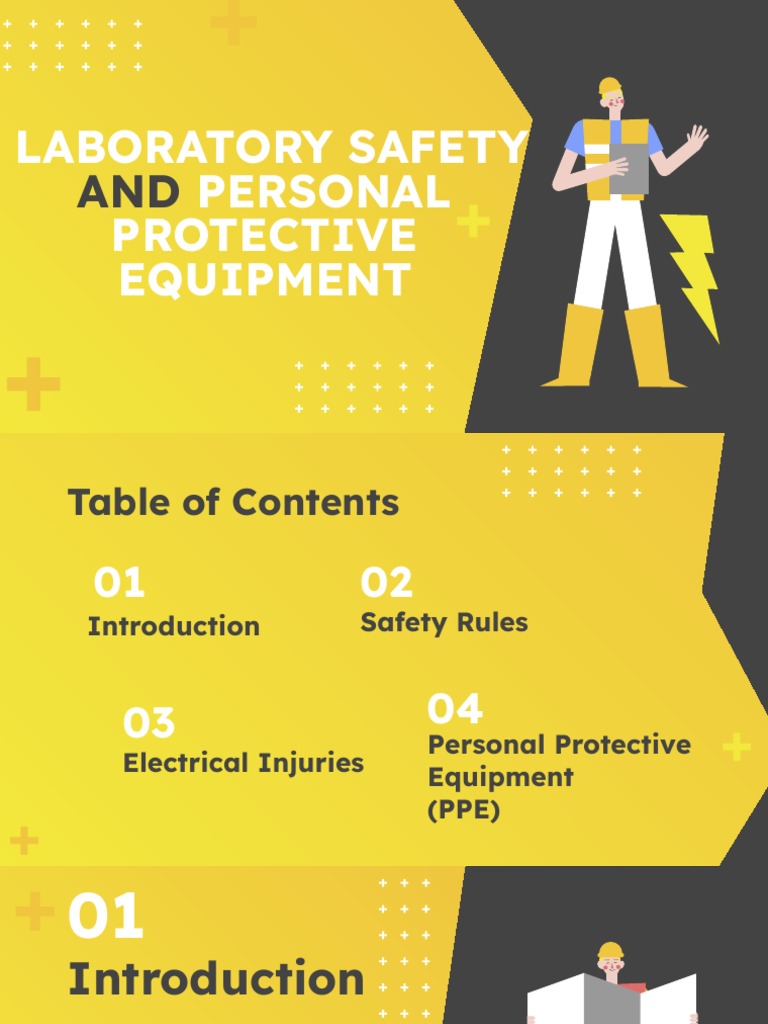 Laboratory Safety Personal Protective Equipment | PDF | Personal ...