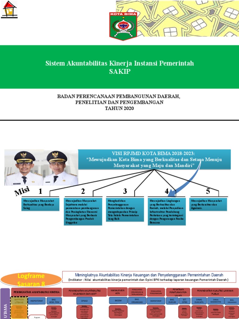 Paparan Sakip 2020 Bappeda Litbang Final | PDF