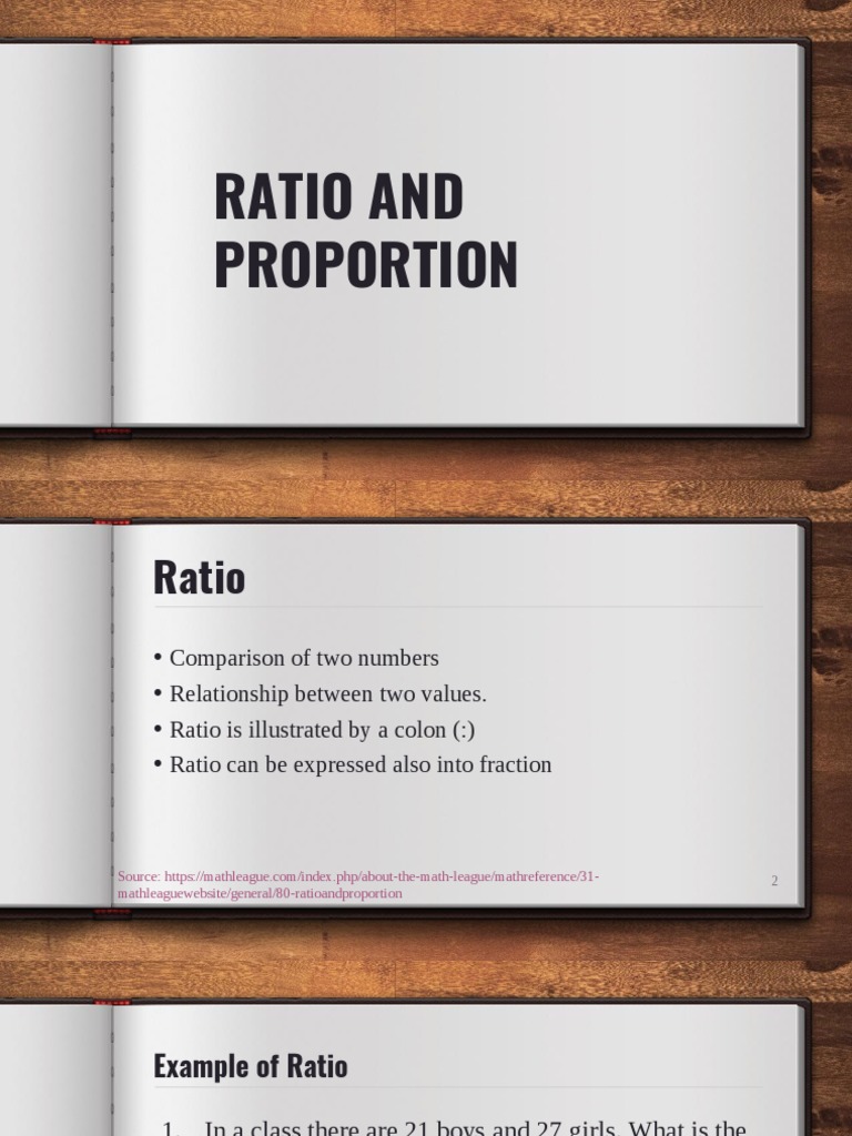 Understanding Ratios and Proportions | PDF | Ratio | Arithmetic
