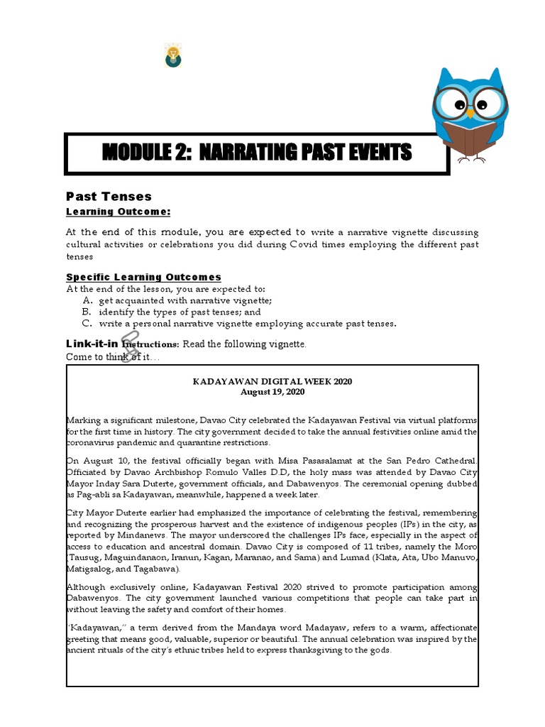 Module 2 | PDF | Narration | Narrative