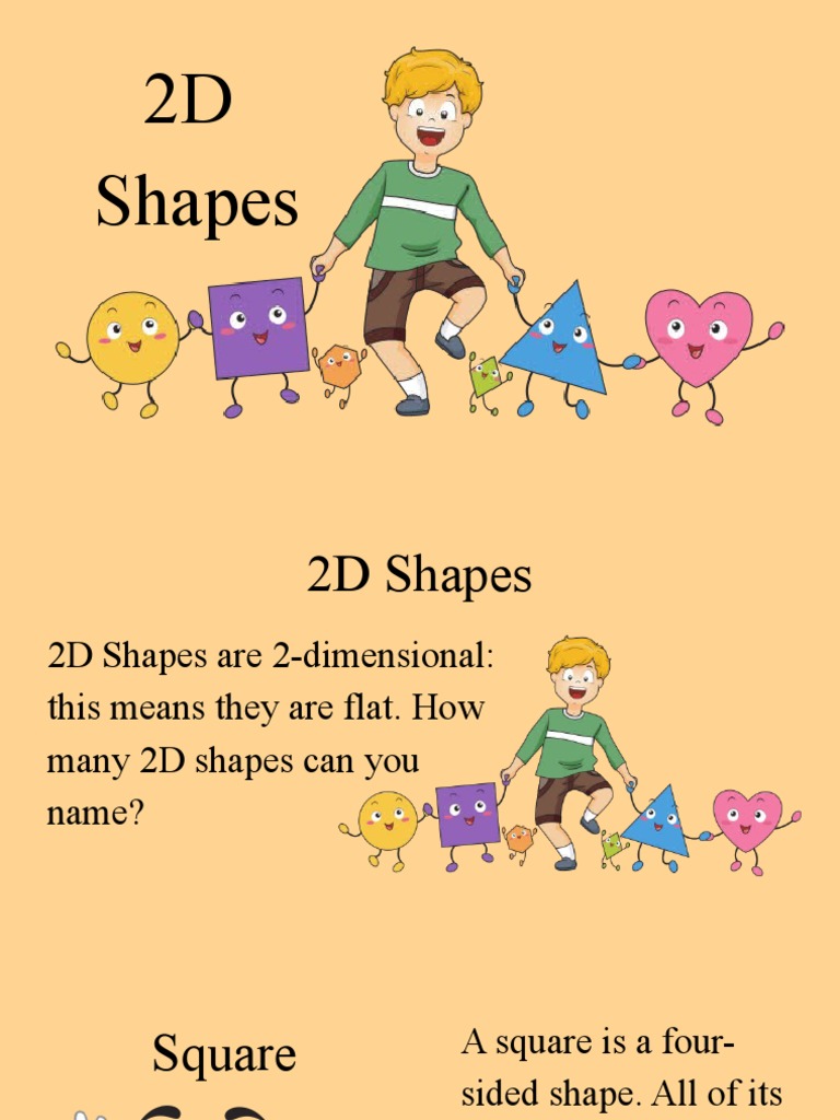 2D Shapes Mathematics Educational Presentation | PDF
