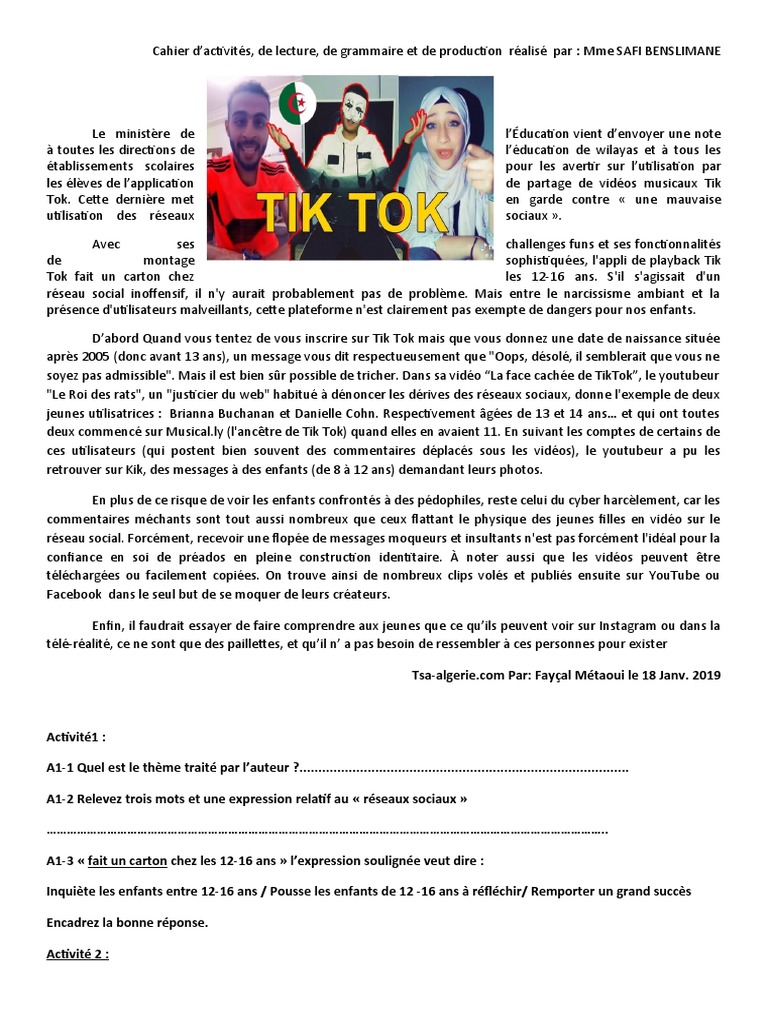 Tik Tok | PDF | YouTube