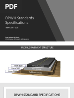 DPWH Road Design Standards | PDF