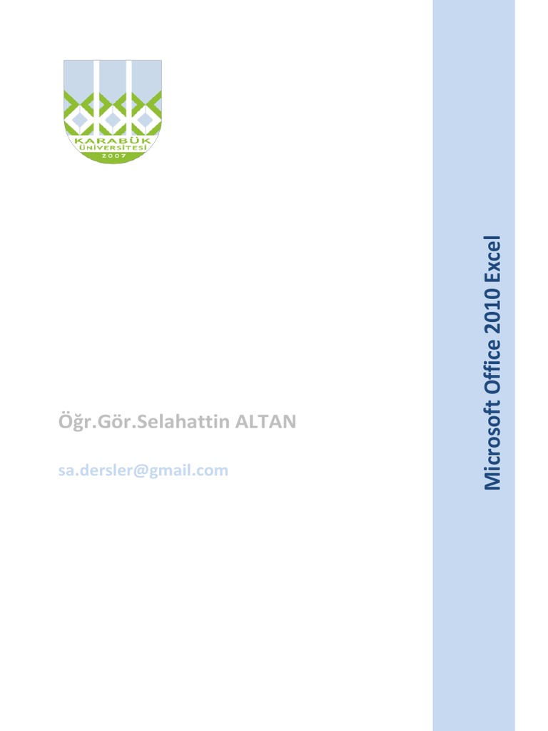 Microsoft Office 2010 EXCEL (PDFDrive) | PDF