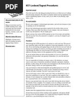 Circuit Breaker Racking Out Safety Checklist | PDF