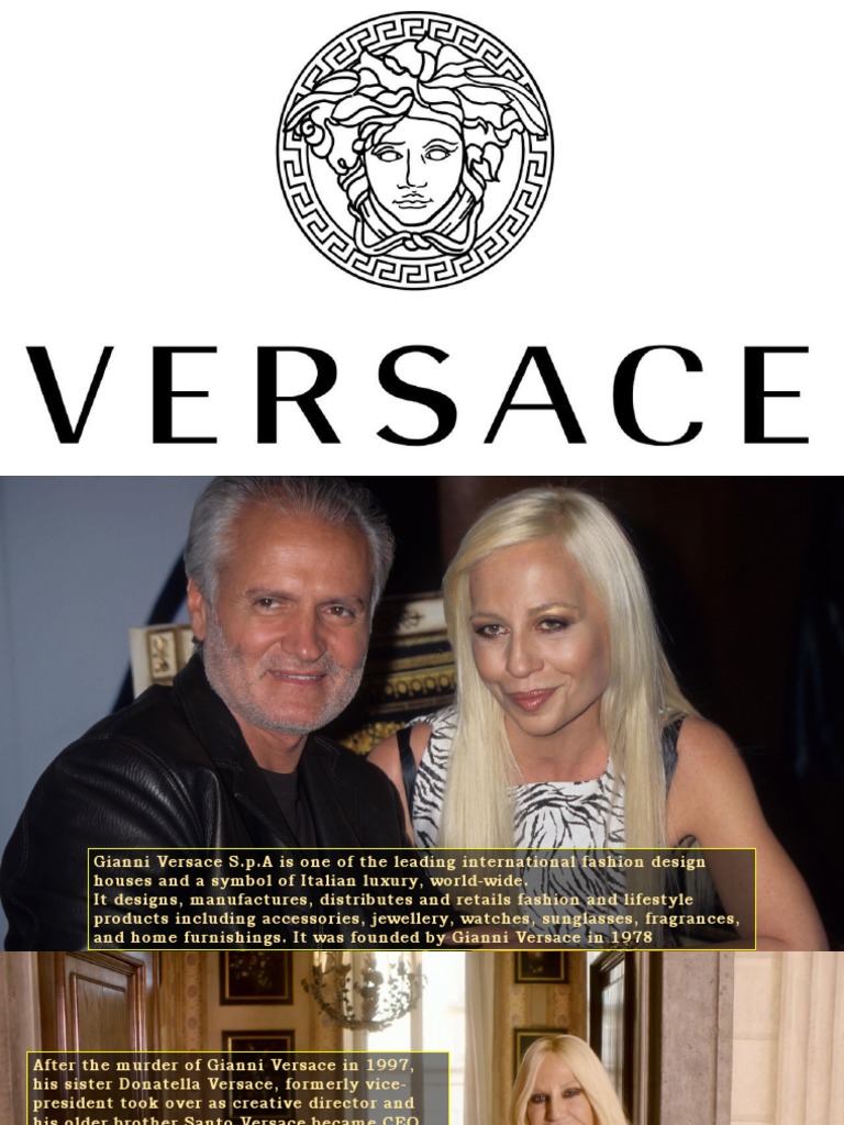 VERSACE | PDF | Fashion Design | Fashion