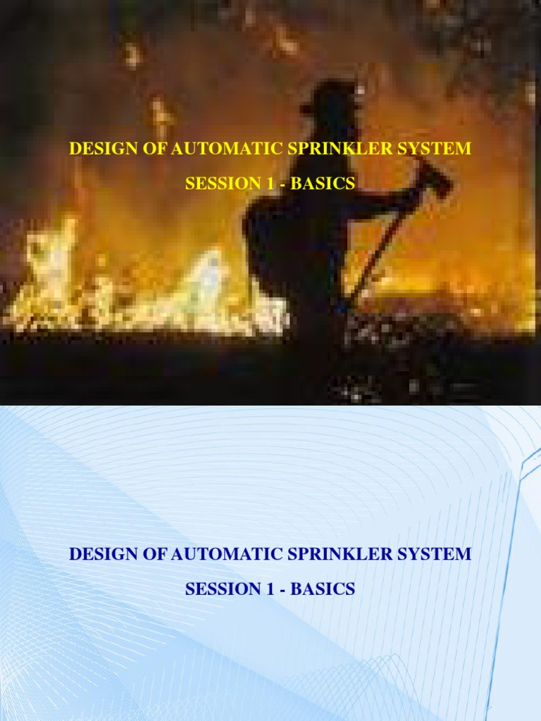 Automatic Sprinkler System Design Basics | PDF | Fire Sprinkler System ...