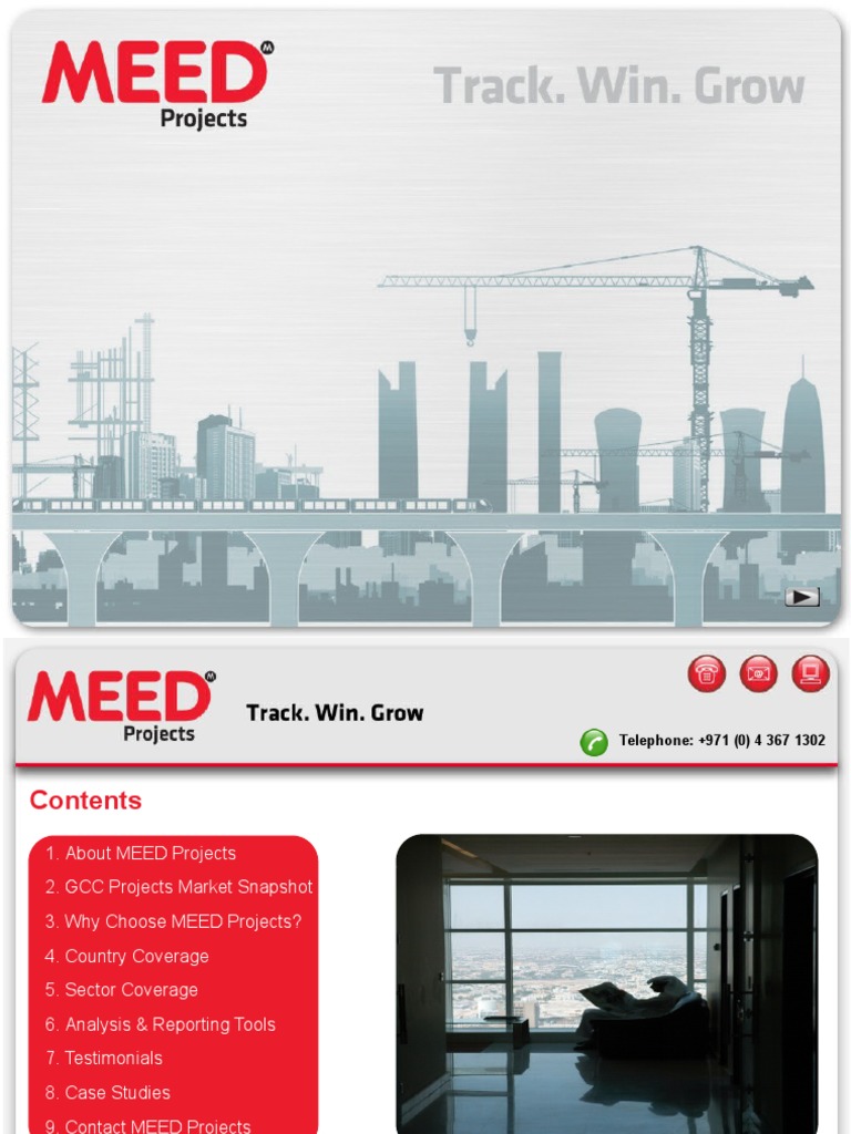 MEED Projects: Right Projects, Right Contacts, Right Now | PDF ...