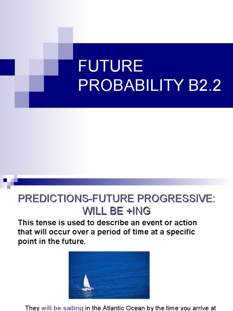 Future Probability | PDF | Linguistics