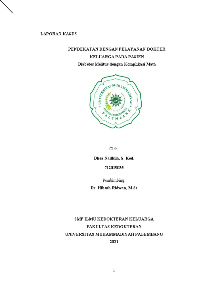 Laporan Kasus Ujian IKK | PDF