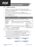 Dse Bio CH6 Ans | PDF | Digestion | Stomach
