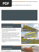 Doka Formwork System Overview | PDF | Scaffolding | Lumber