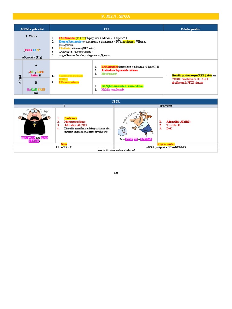 Men, Spga | PDF | Cabeza y cuello humanos | Tiroides