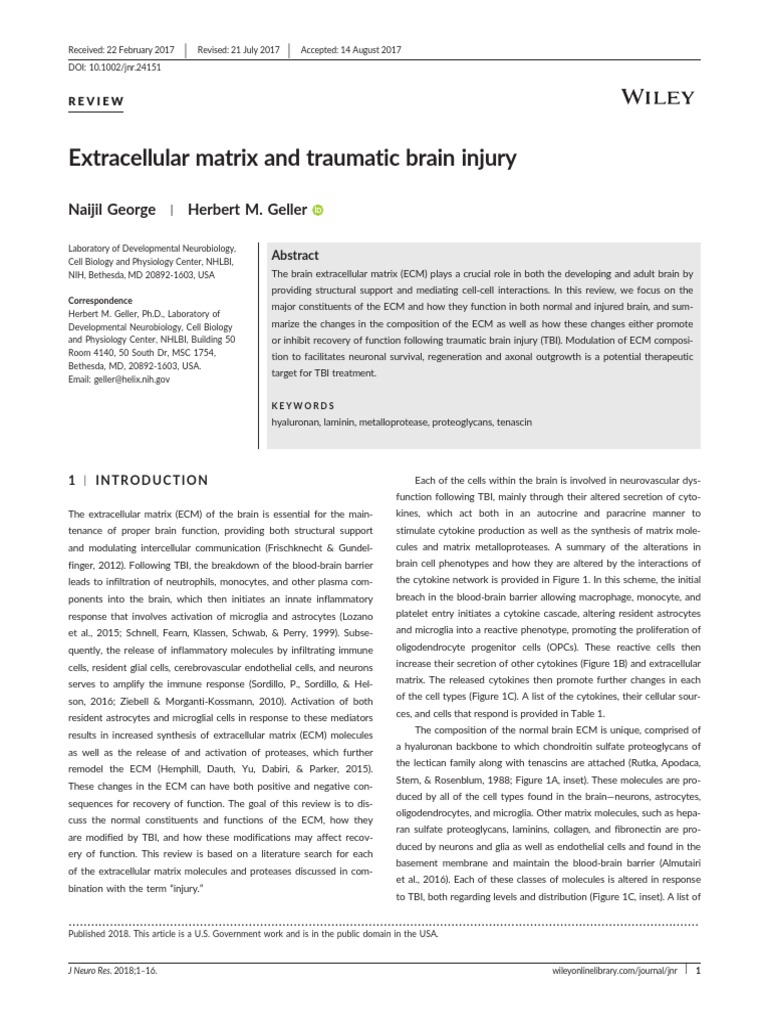 JNR 24151 | PDF | Extracellular Matrix | Biology