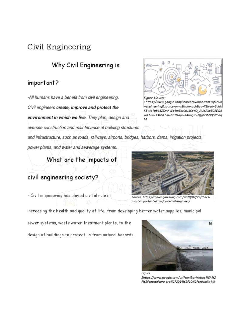 Why Civil Engineering Is Important? | PDF | Civil Engineering ...