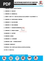 104 Keyboard Keys and All Keyboard Shortcuts | PDF | Control Key ...