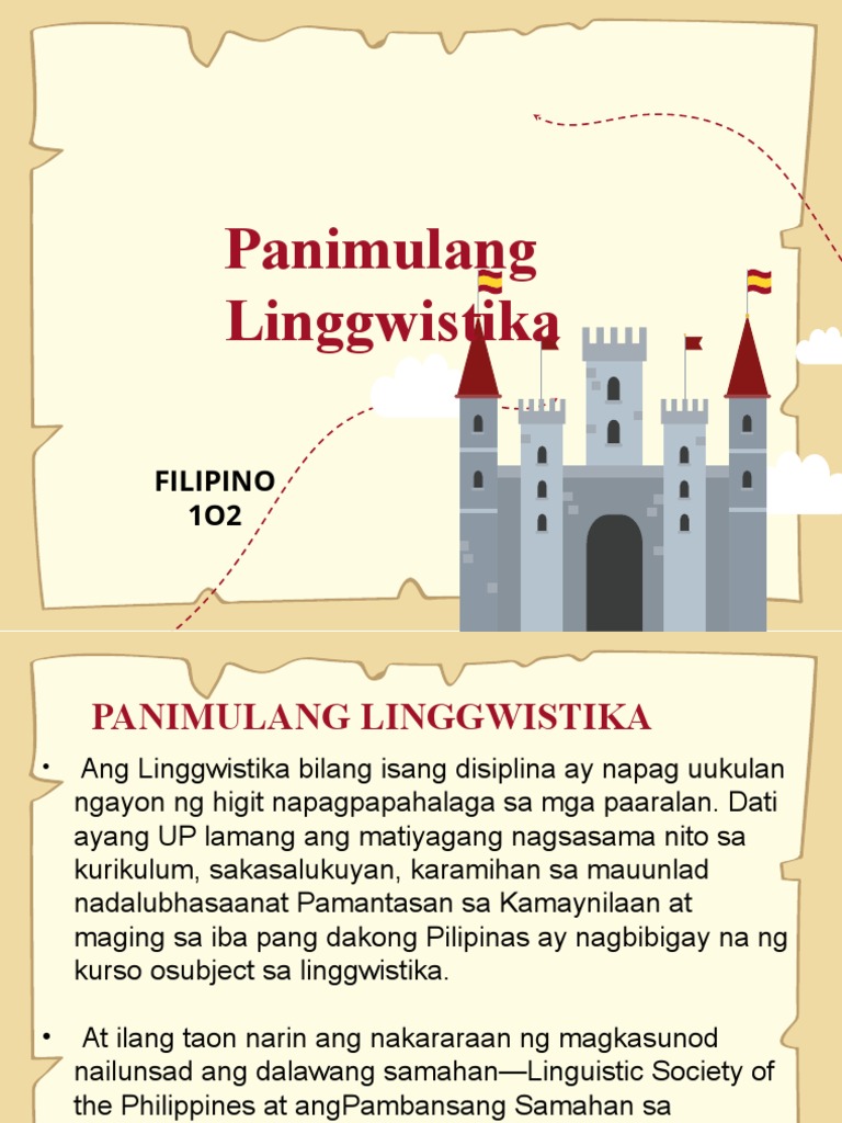 Panimulang Linggwistika | PDF