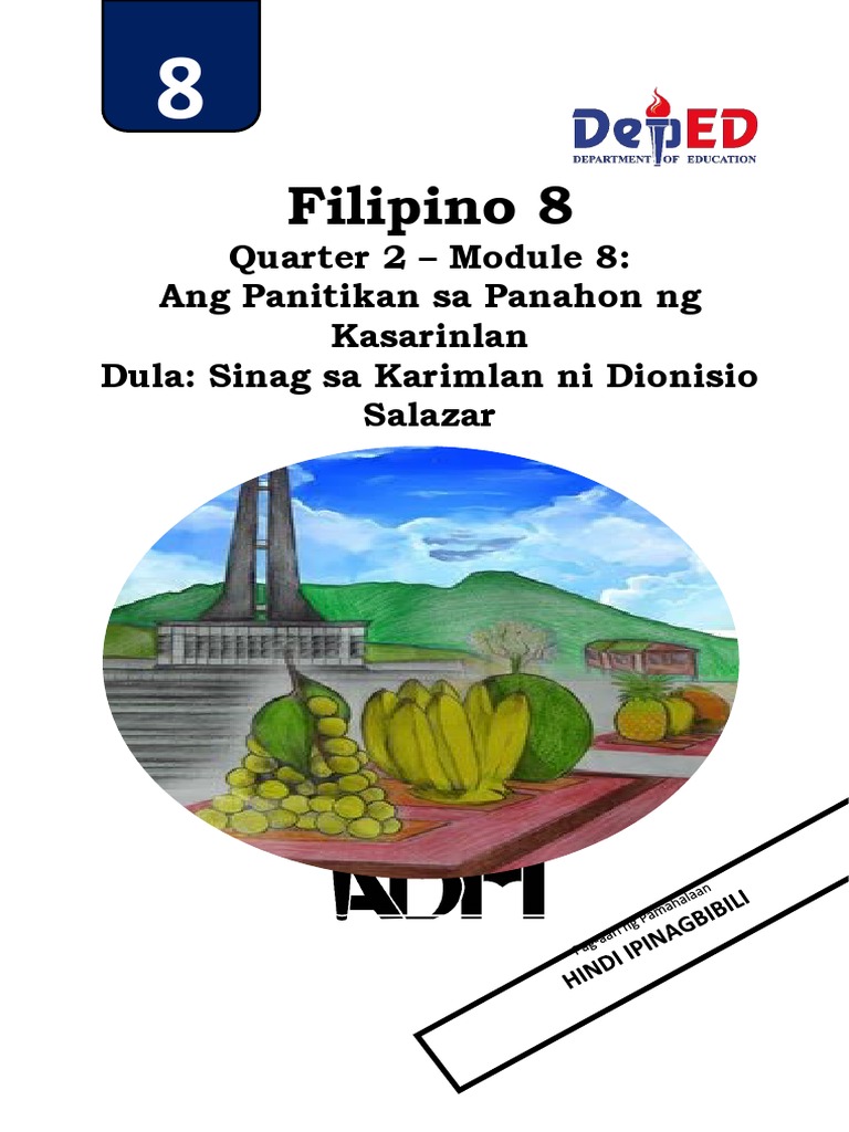 Fil8 Quarter 2 Module 8 | PDF | Philippines
