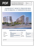 Scaffolding Erection - Rescue Plan Sample | PDF | Emergency | Scaffolding