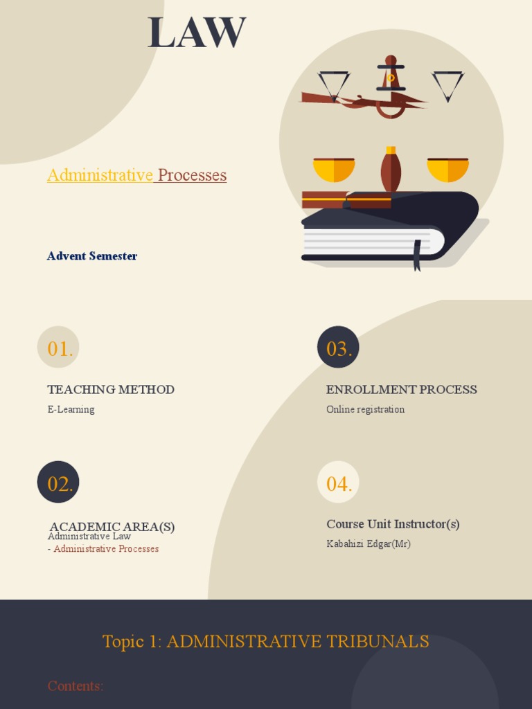 Overview of Administrative Tribunals | PDF | Tribunal | Social Institutions