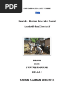 Materi Bentuk Interaksi Asosiatif Dan Disosiatif | PDF