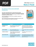Roto Inject Fluid NDURANCE en | PDF | Lubricant | Materials